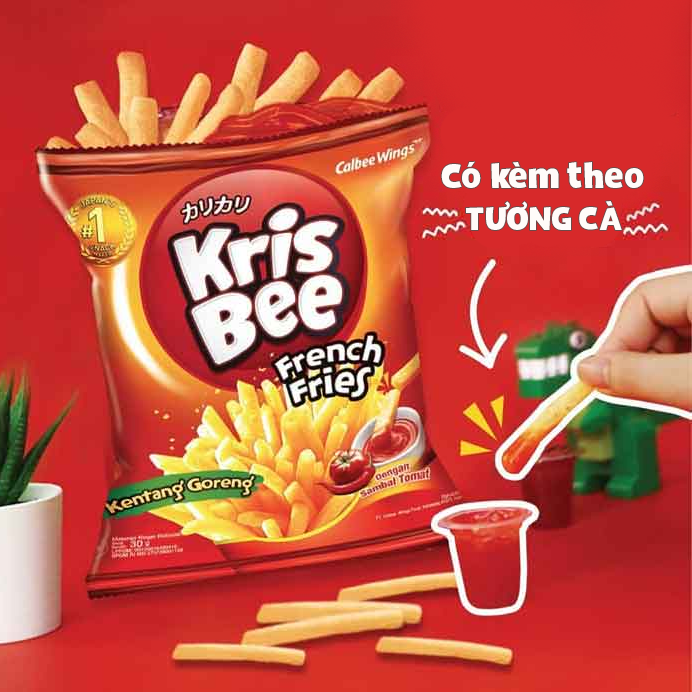 SNACK KHOAI TÂY KRISBEE - Bubu Fresh
