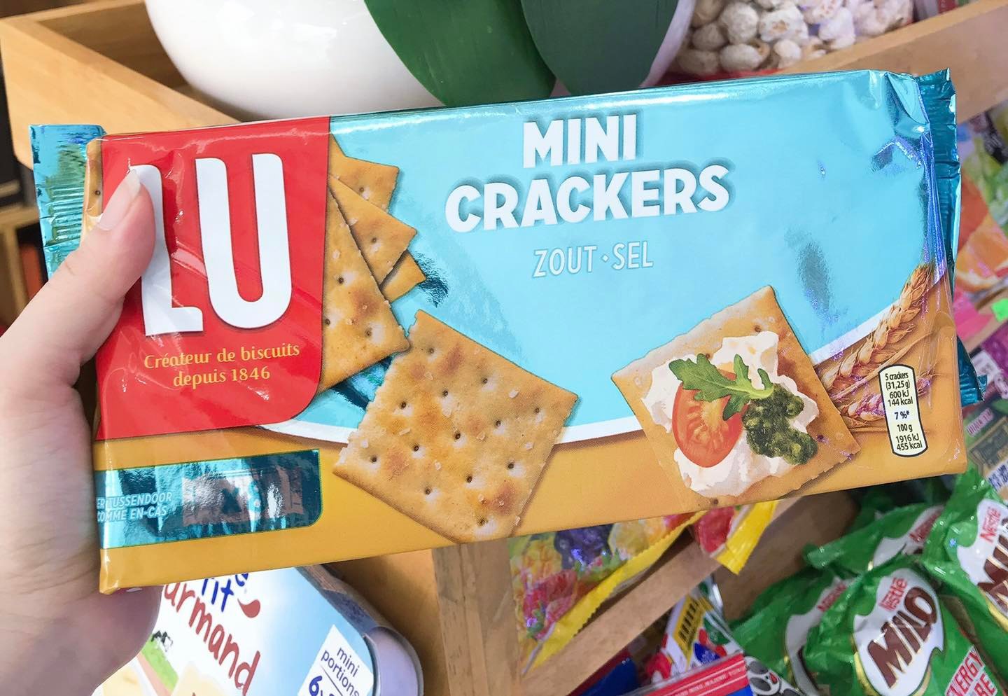 BÁNH LU MINI CRACKER PHÁP - Bubu Fresh
